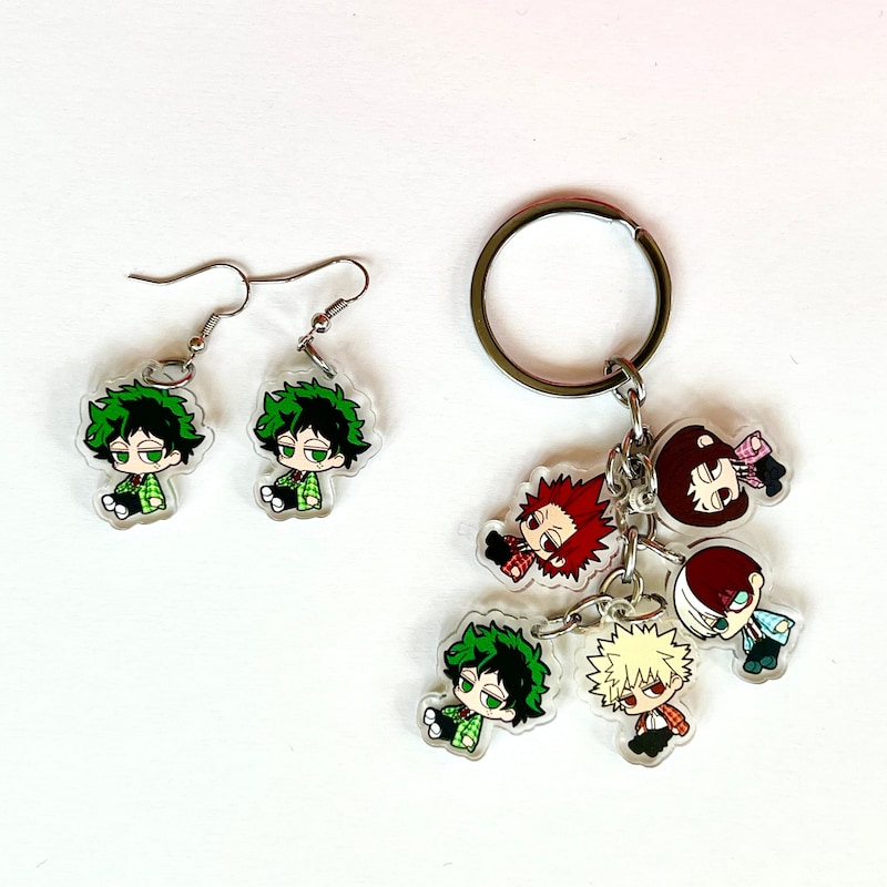 Mha Keychains Chibi - Etsy