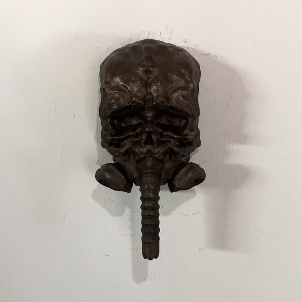 Skull Wall Sconce - Etsy