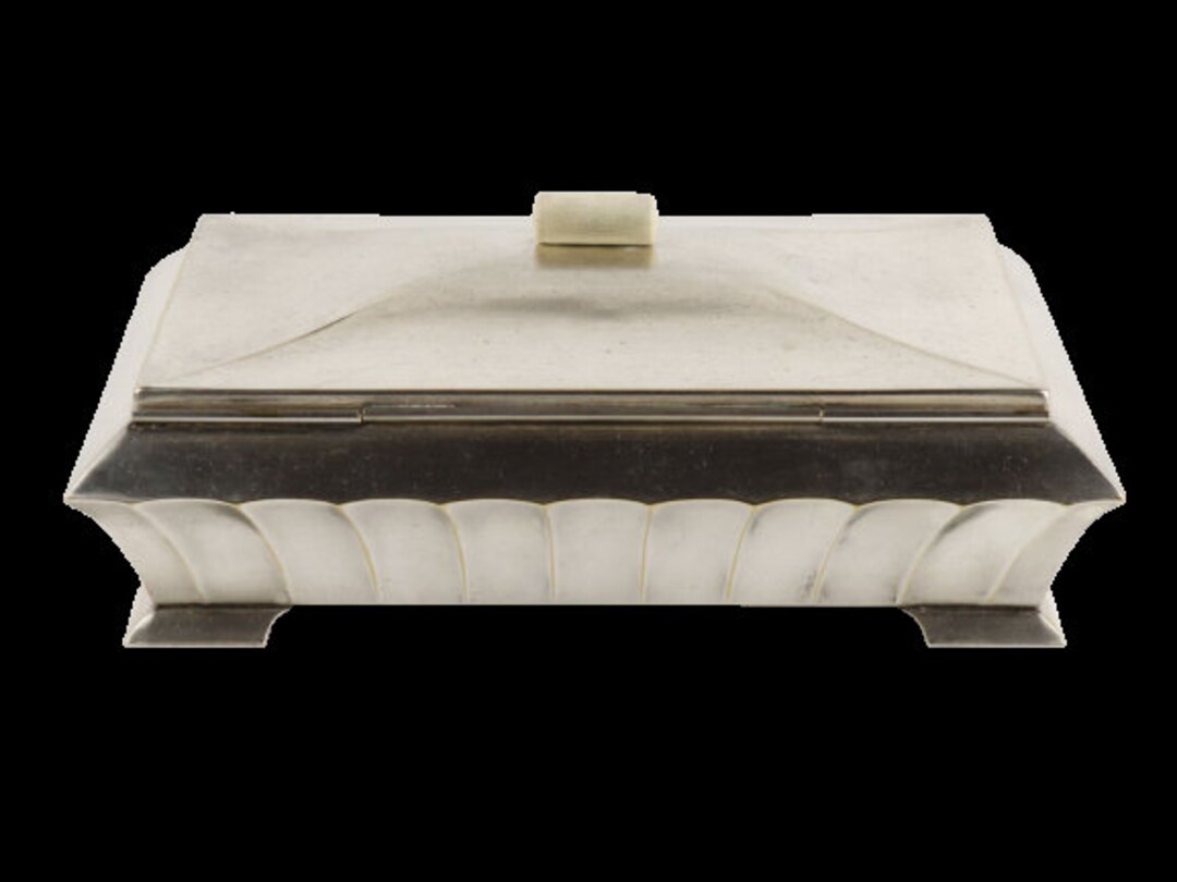 WMF Silver Plate Box 1920's Ostrich Mark Art Nouveau / Deco - Etsy