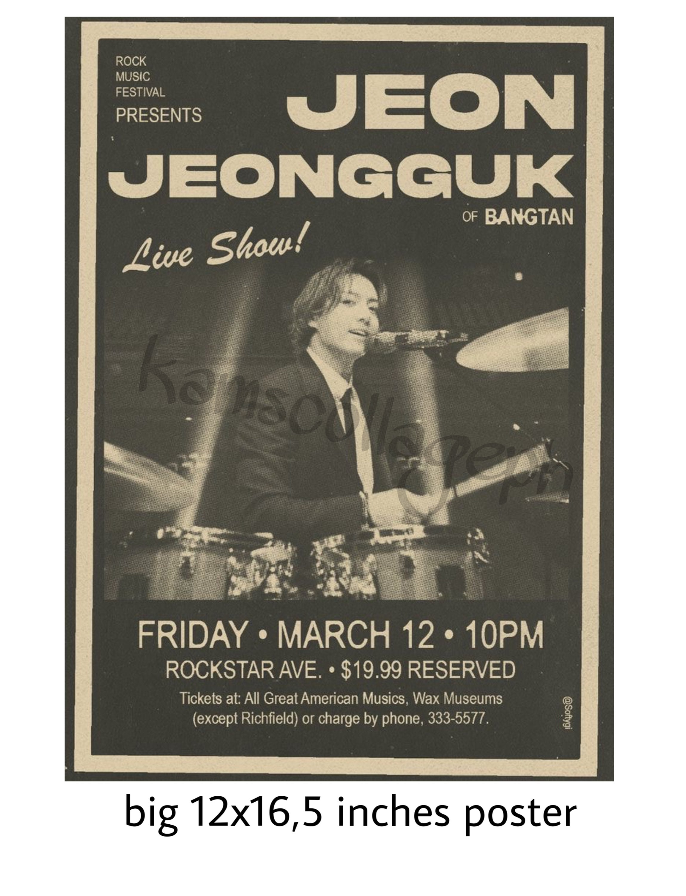 Big Jungkook Poster - Etsy