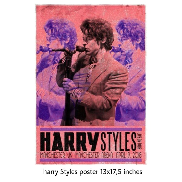 Harry Styles Poster Aesthetic - Etsy