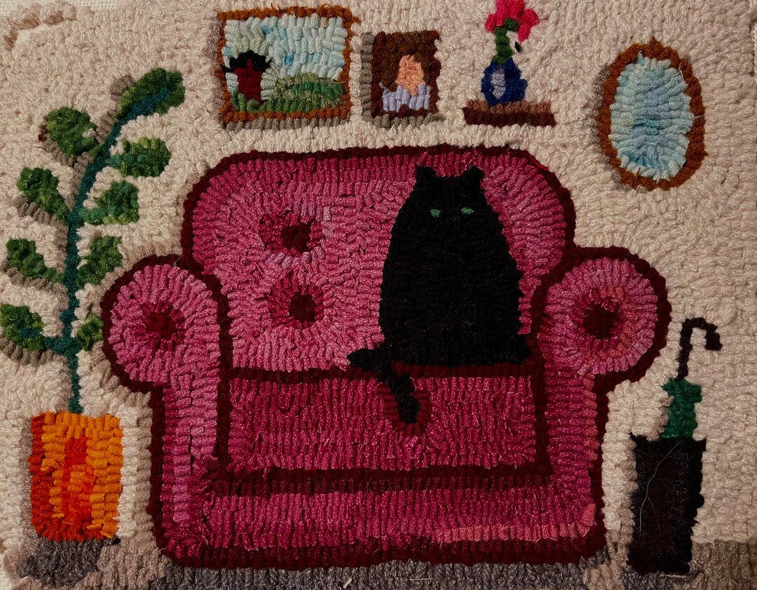 Rug Hooking Pattern / Punch Needle Pattern - Etsy