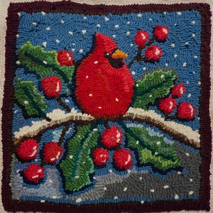 Cardinal Rug Hooking Pattern - Etsy