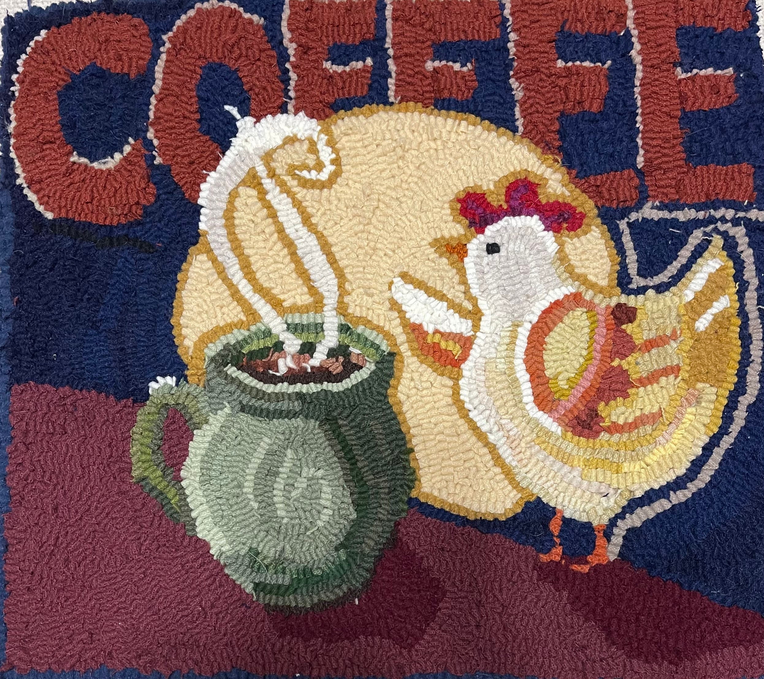 Hooked Rug Pattern, Punch Needle Pattern - Etsy