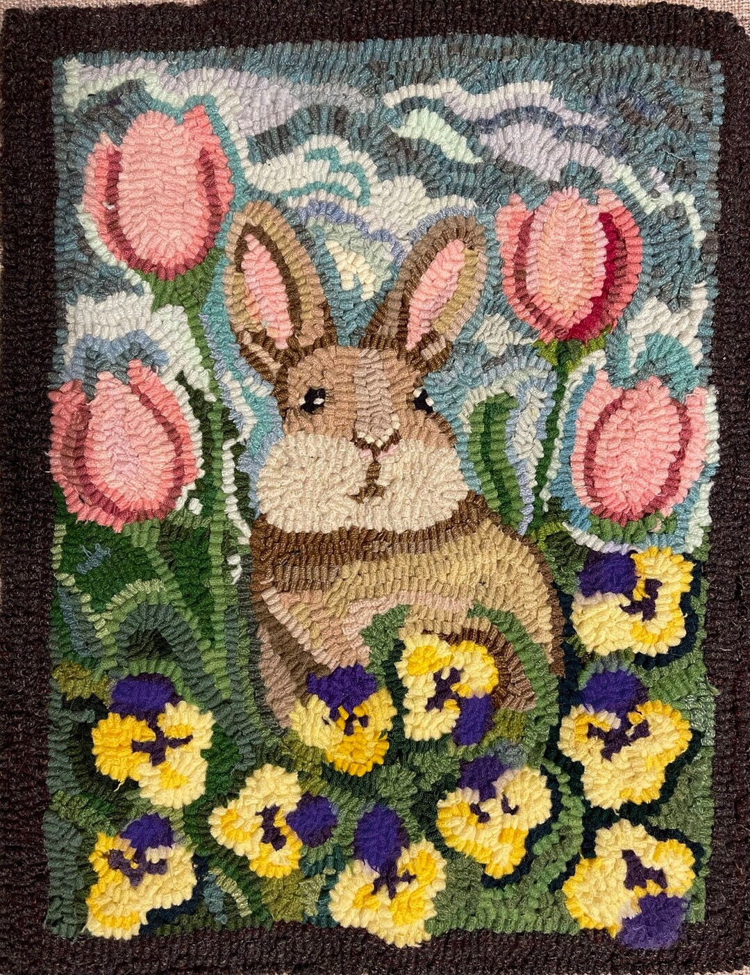 Rug Hooking Pattern, Easter Rug Pattern - Etsy