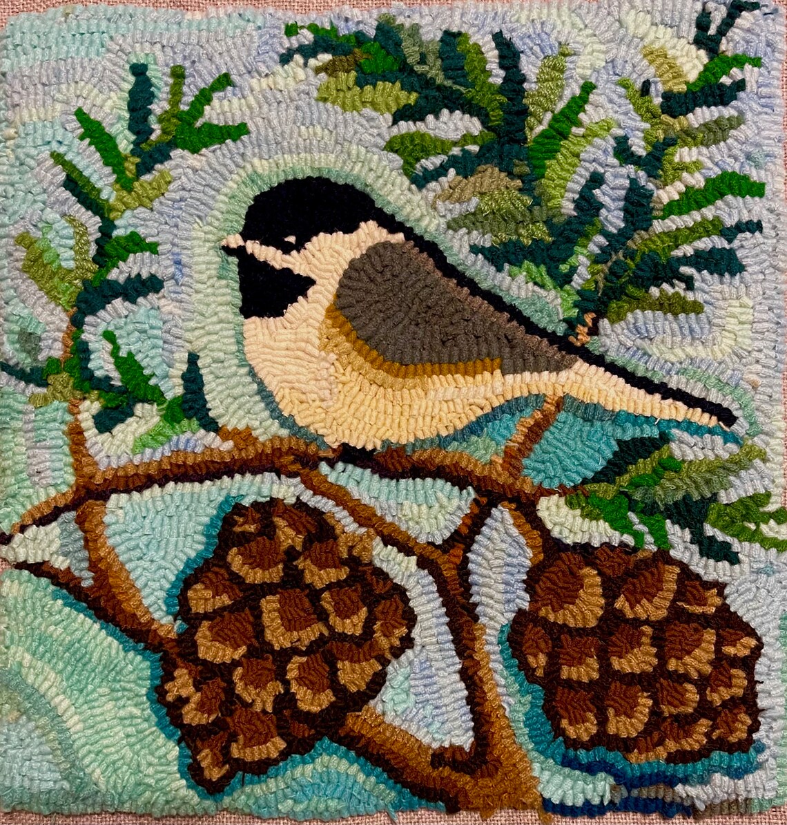 Chickadee Rug Hooking Pattern - Etsy
