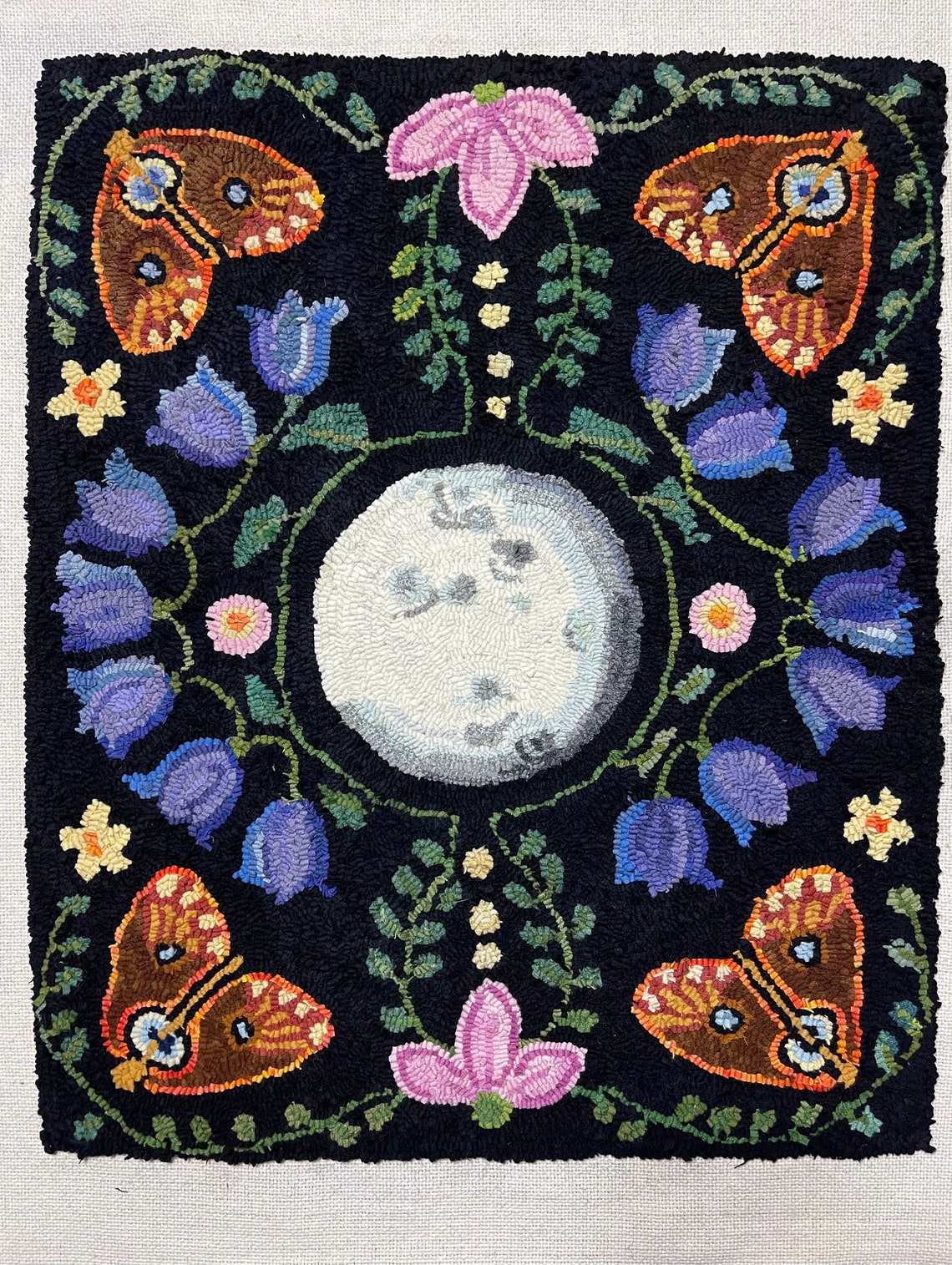 Primitive Rug Pattern Punch Needle Pattern Rug Hooking - Etsy