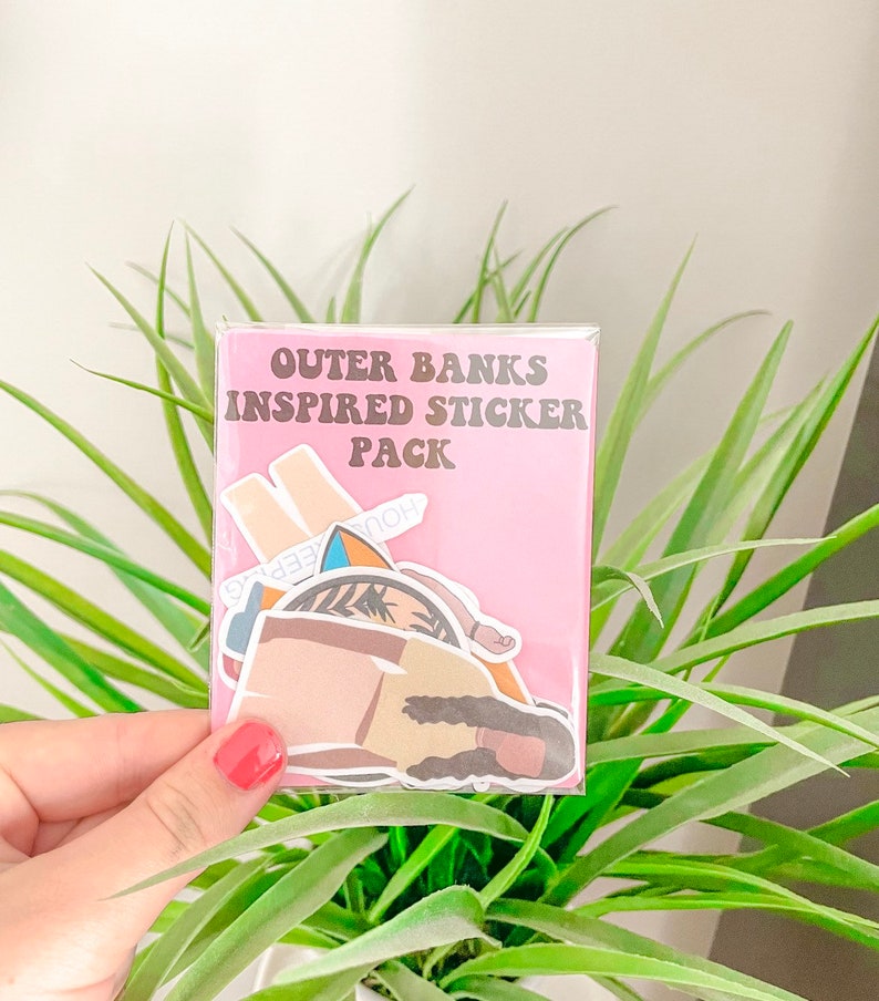 Outer Banks Inspired Sticker Pack - Etsy