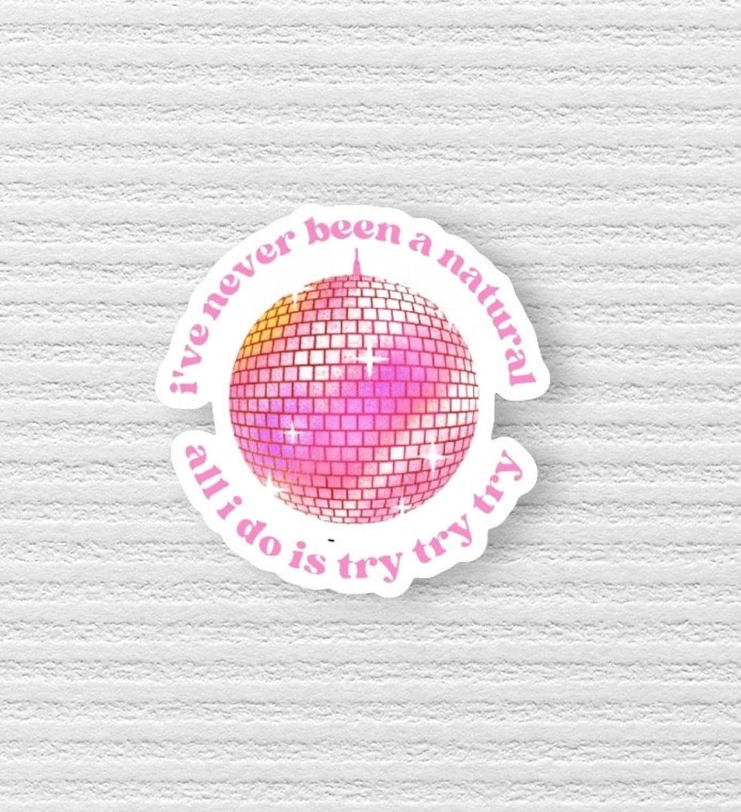 Taylor Swift Inspired Sticker - Etsy