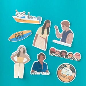 Outer Banks Inspired Sticker Pack - Etsy