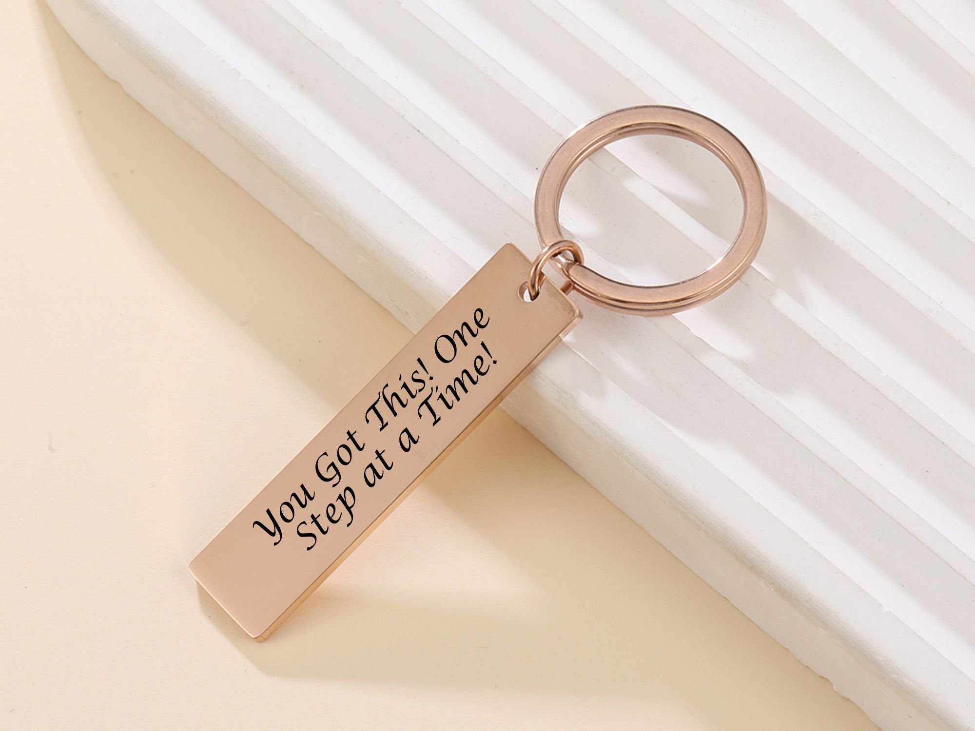 Customized Keychain Vacation Trip Employee Appreciation Gift Idea ...
