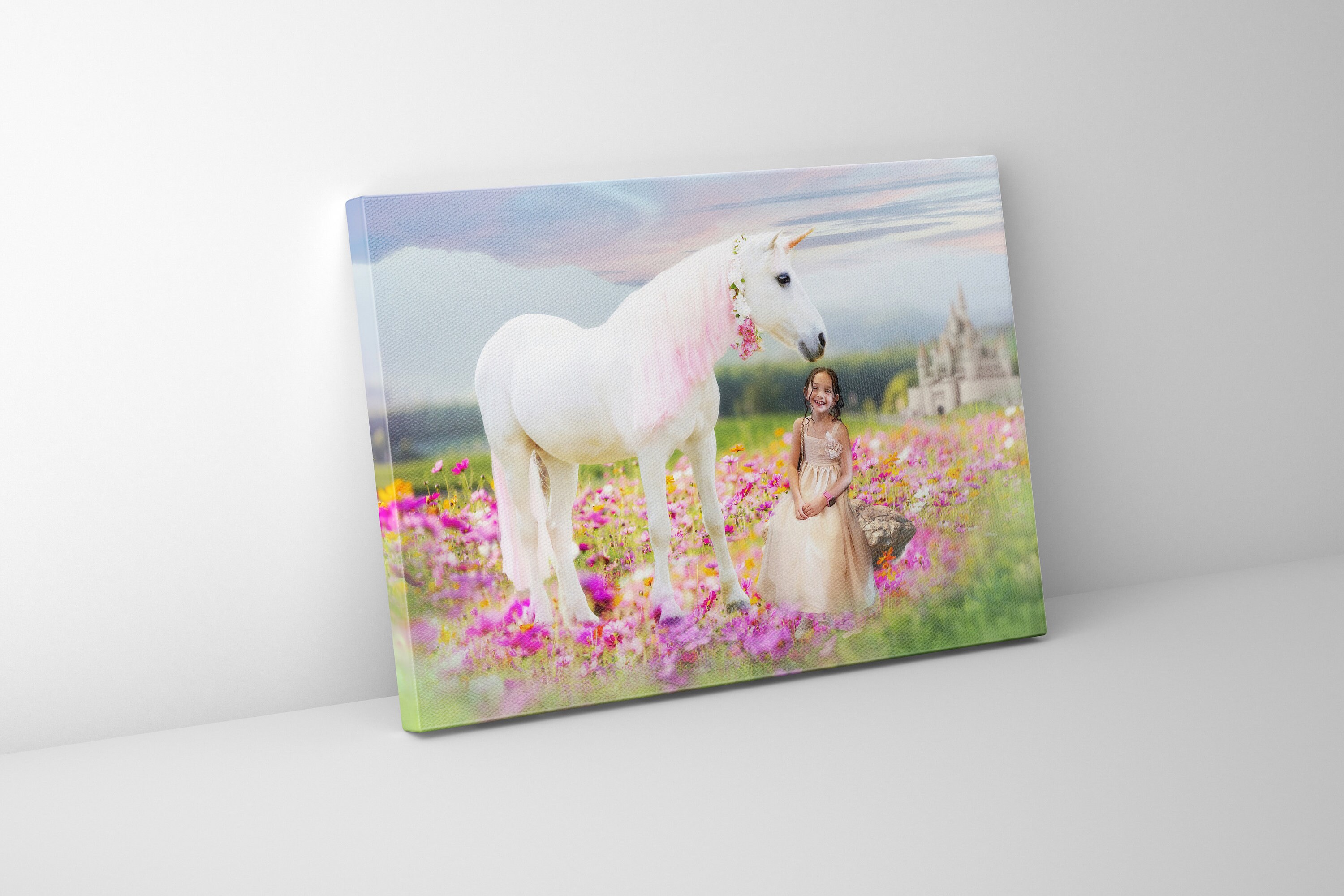 Digital | Unicorn Picture | Portrait From Photo | Unicorn | Fantasy ...
