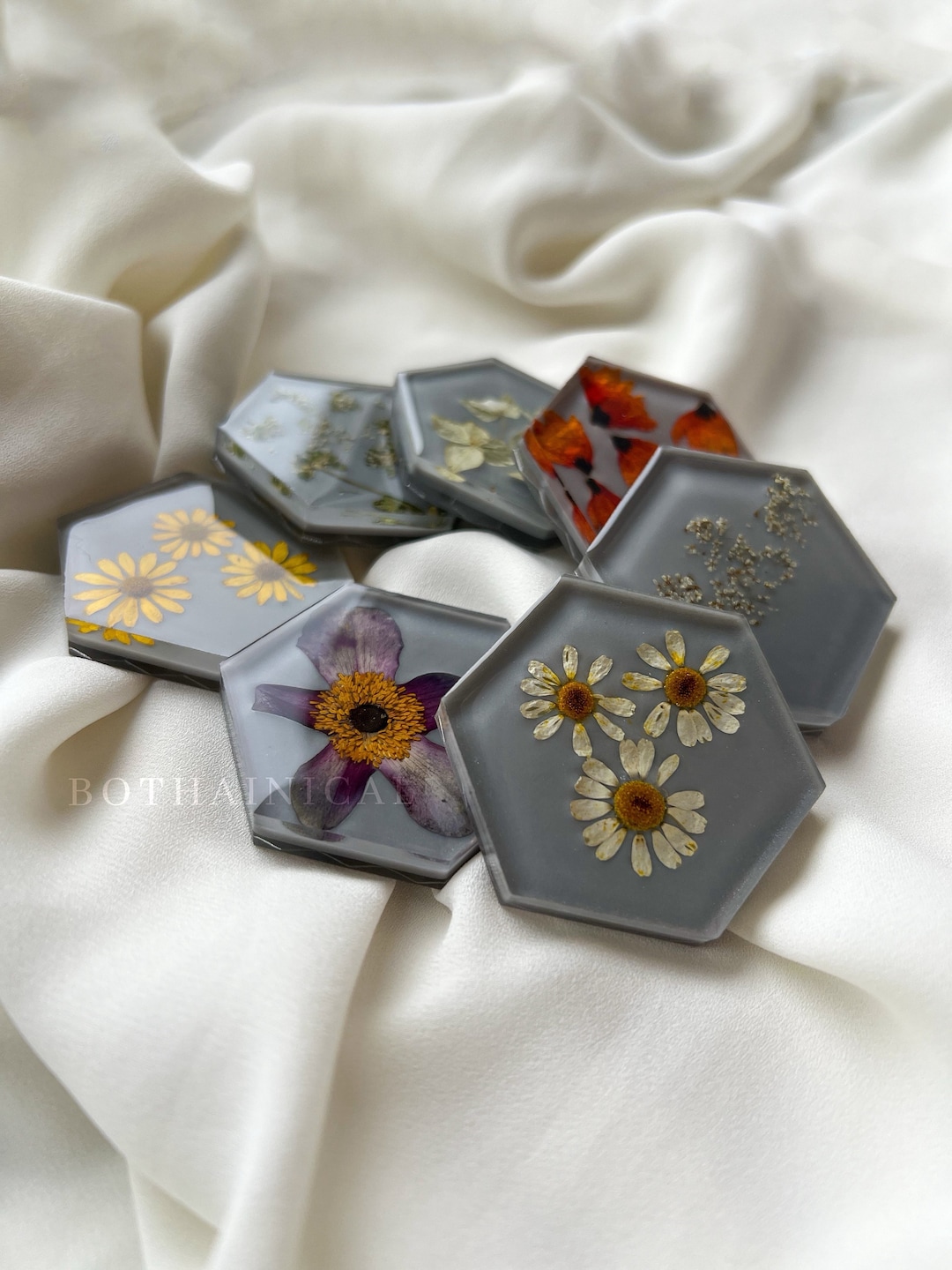 Pressed Flowers Resin Magnets Fridge Magnet Refrigerator Magnet ...