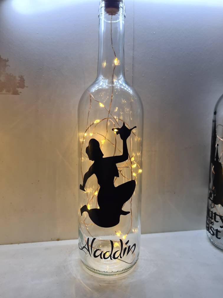 Disney Aladdin Inspired Decorative LED Light up Bottle - Etsy