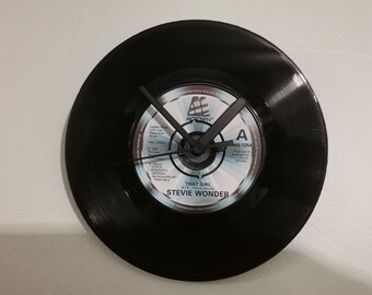 7 Record Clock - Etsy