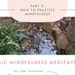 Mindfulness Guide Digital Download, Gratitude, Mindful, Beginner's ...