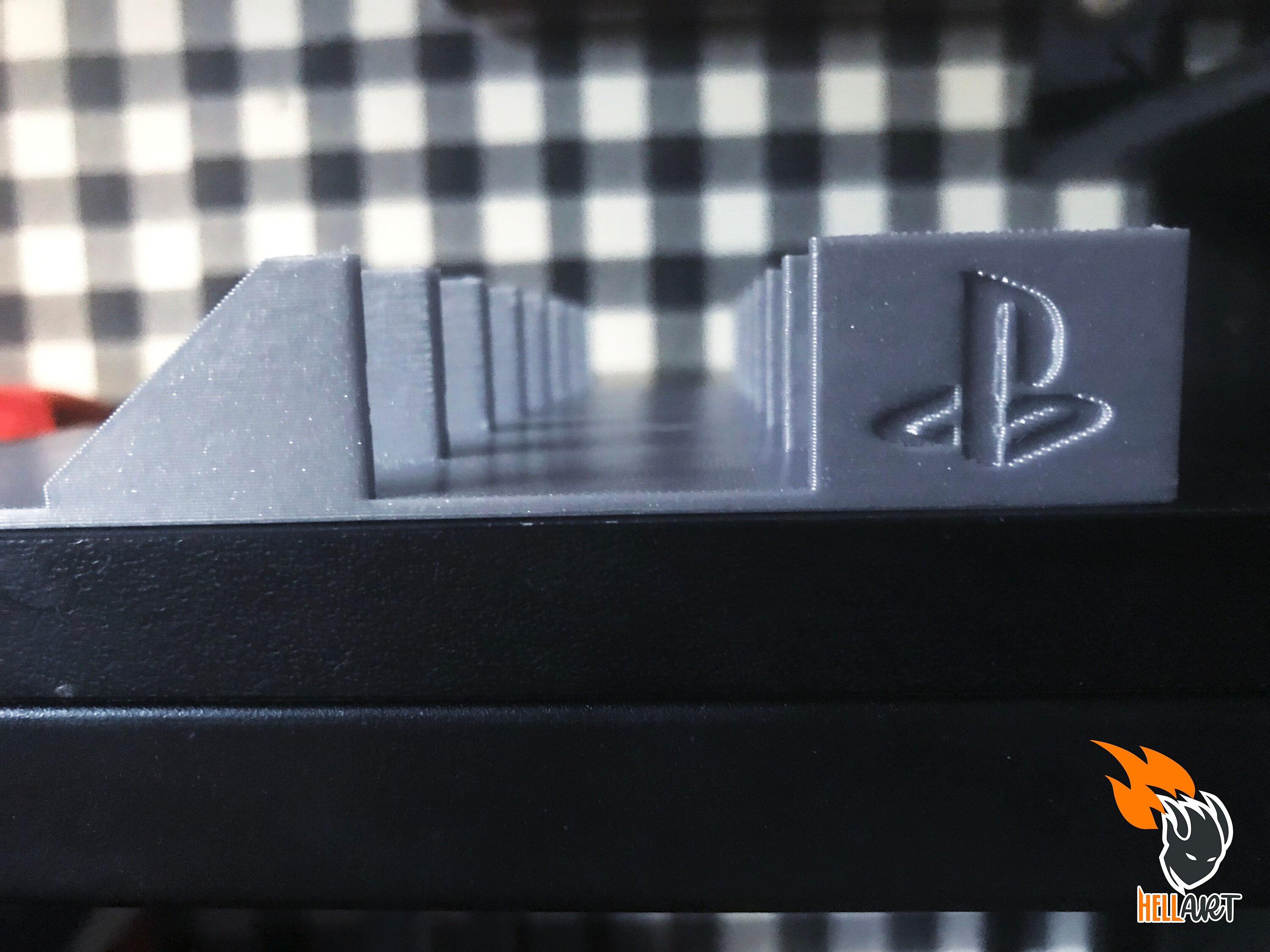 Silver Sony PSX Double Disc Stacker Game Stand for 7 Games 3d Printed ...