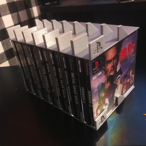 Sony PS1 Game Storage Stand, Double Disc Holder (3D Printed) - Etsy