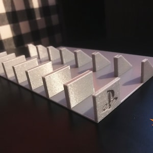 Silver Sony PSX Double Disc Stacker Game Stand for 7 Games (3d Printed ...