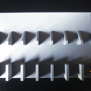 Silver Sony PSX Double Disc Stacker Game Stand for 7 Games (3d Printed ...