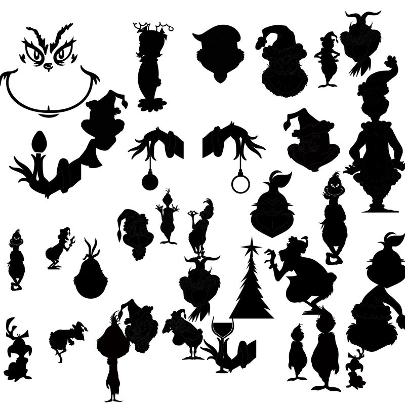 Grinch Sign Dxf File - Etsy