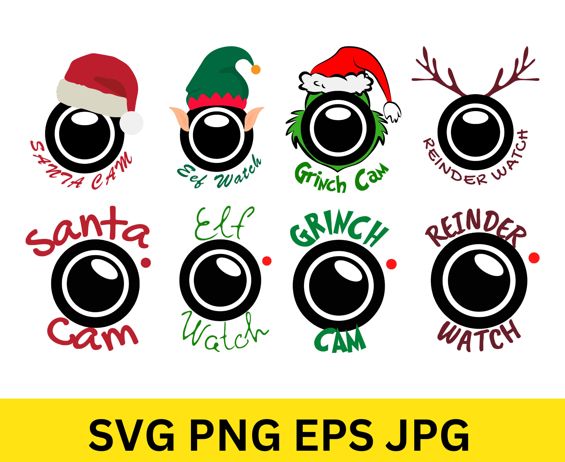 Santa Cam Bundle - Etsy