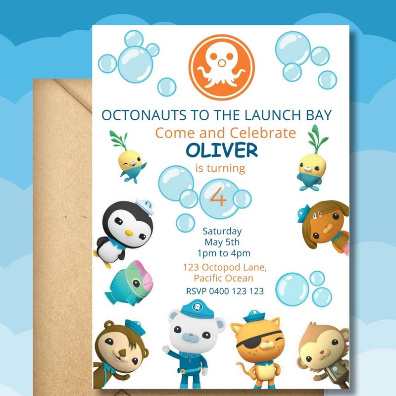 Octonauts Birthday - Etsy