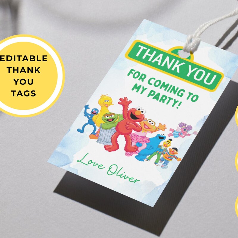 Elmo Party Favors Personalized - Etsy