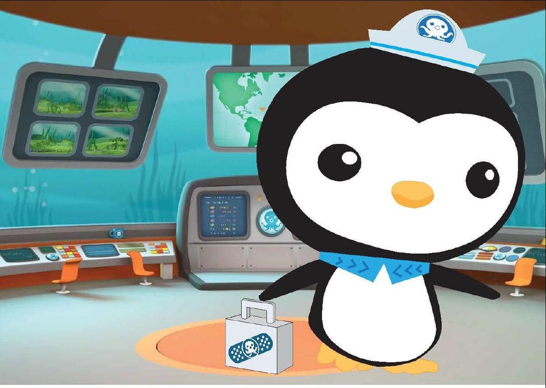 Octonauts Peso Pin the Medical Bag Birthday Party Game - Printable DIY ...