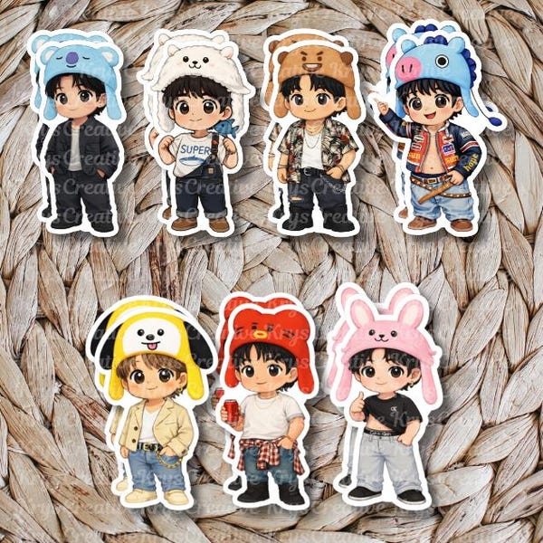 Bts Freebie Sticker Pack - Etsy