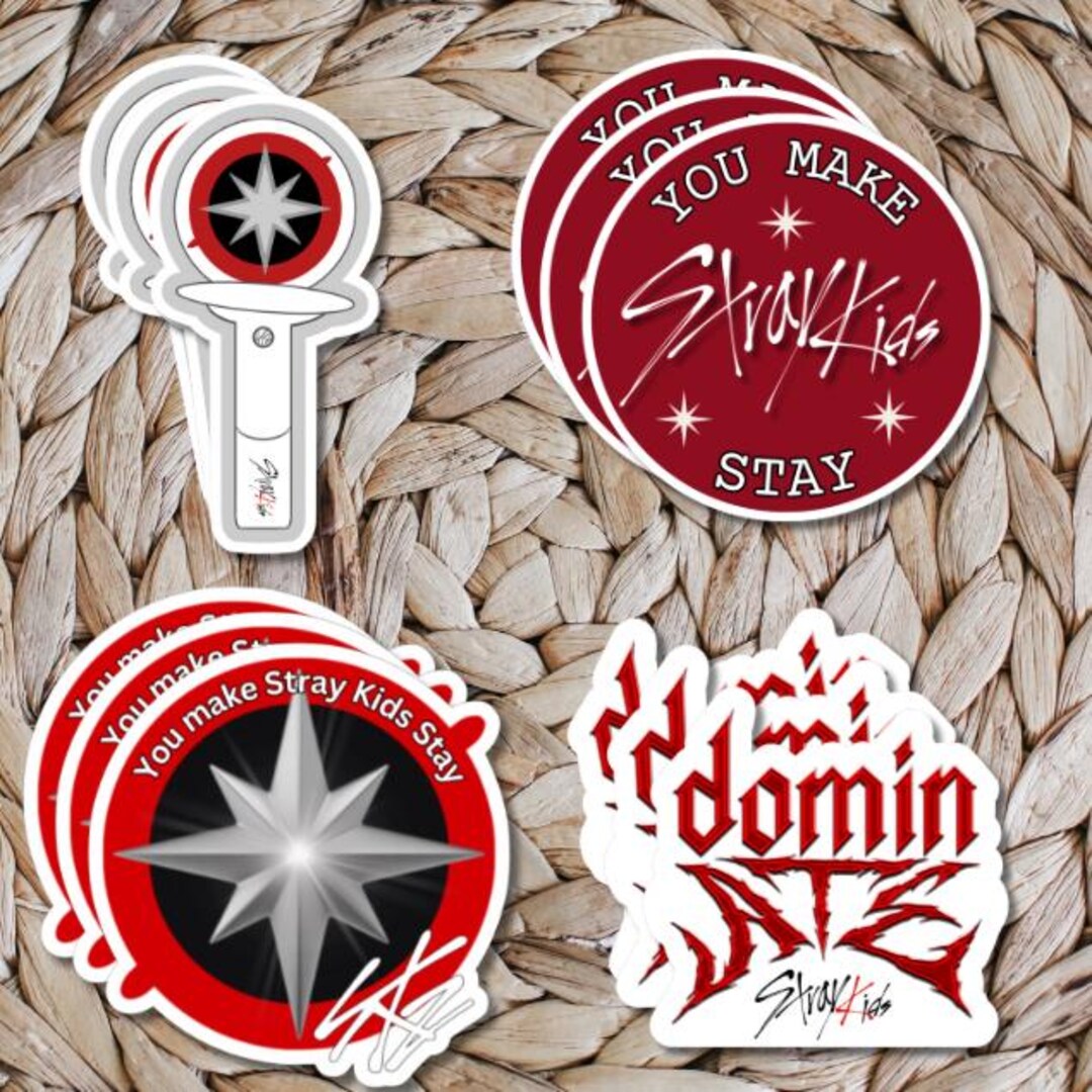 Stray Kids (SKZ) “dominate Tour” Stickers (freebie Packs) - Etsy
