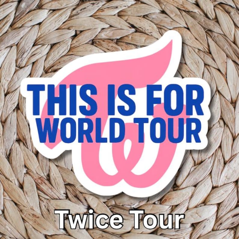 Twice “this is For” World Tour Stickers (freebie Packs) - Etsy