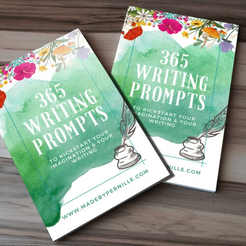 365 Creative Writing Prompts Motivational E-book for Your | Etsy