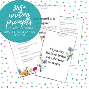 365+ Creative Writing Prompts Motivational E-book for Your Writing ...