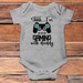 Shhh I'm Gaming With Daddy, Gamer Baby Bodysuit, Funny Baby Clothes ...