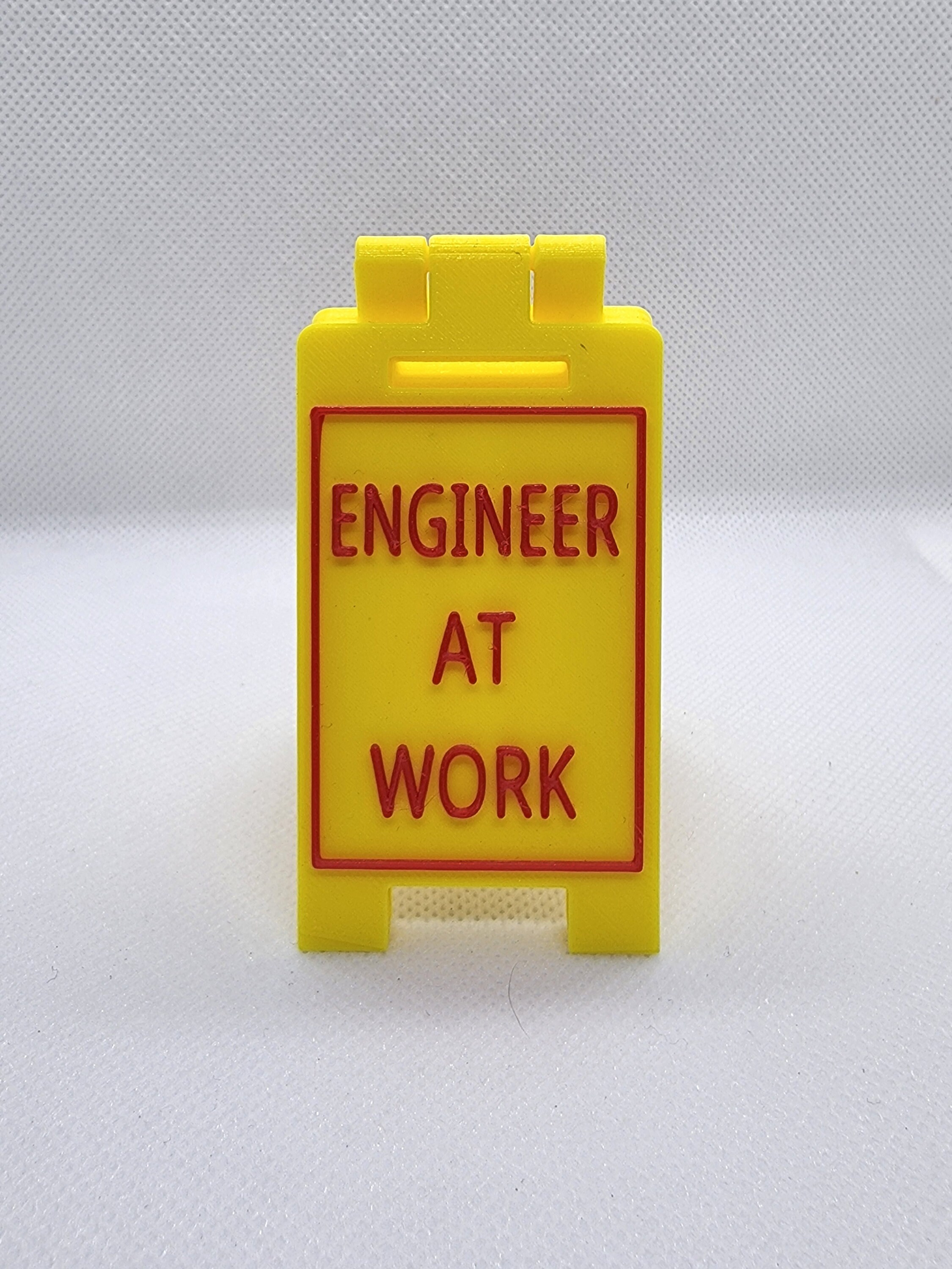 ENGINEER AT WORK Wet Floor Sign - Etsy