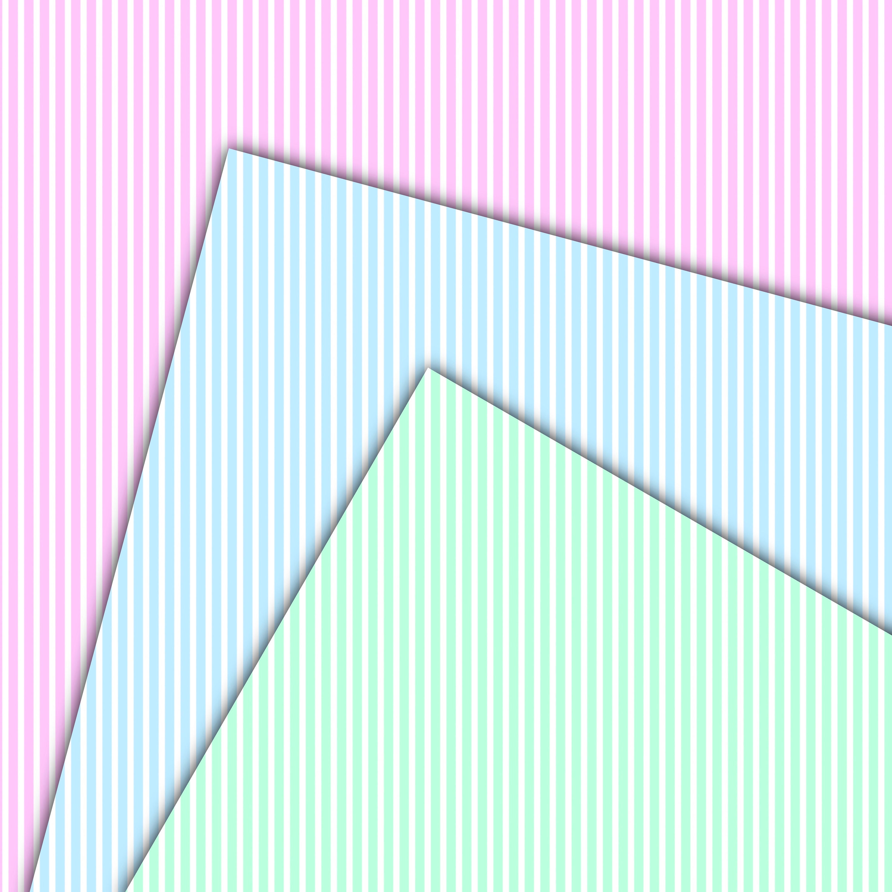 SEAMLESS Pastel Striped Digital Paper! - Digital Scrapbook Paper ...