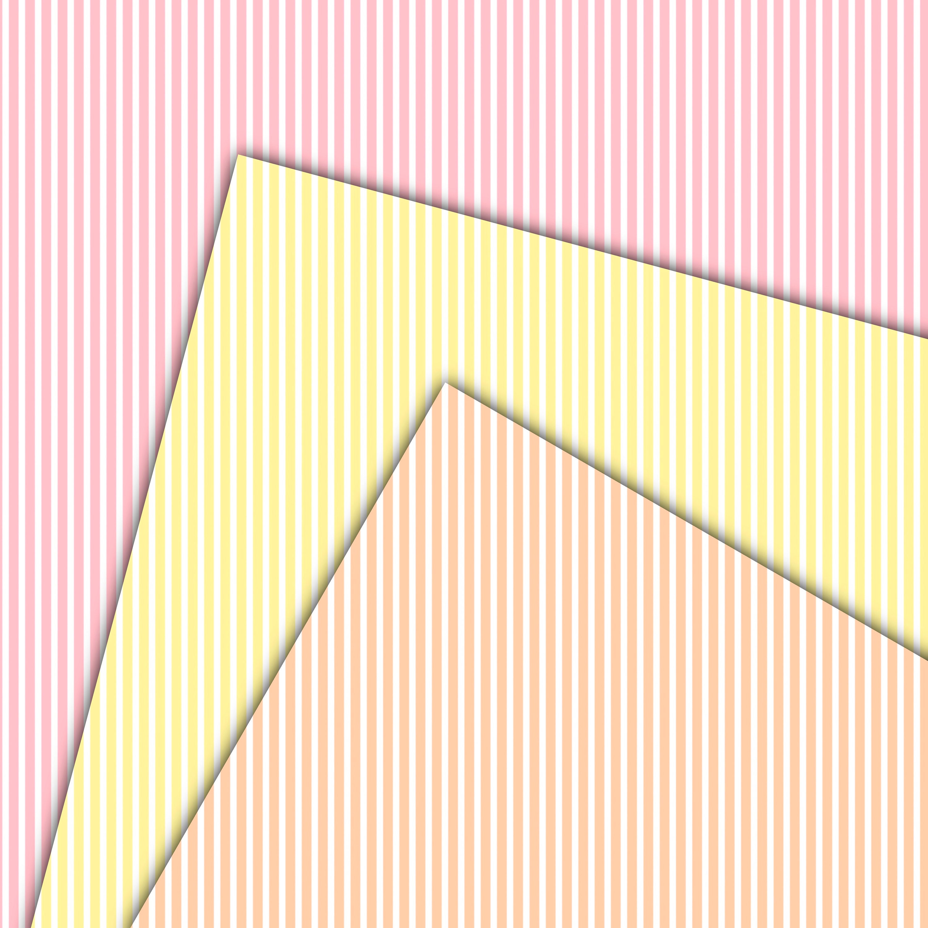 Seamless Pastel Stripes Digital Paper – 12x12 Scrapbook Background ...
