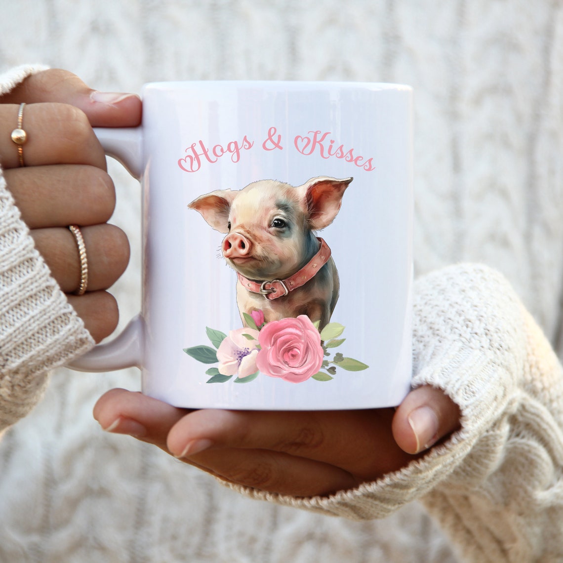 Hogs & Kisses PNG, Instant Digital Download, Template for Sublimation ...