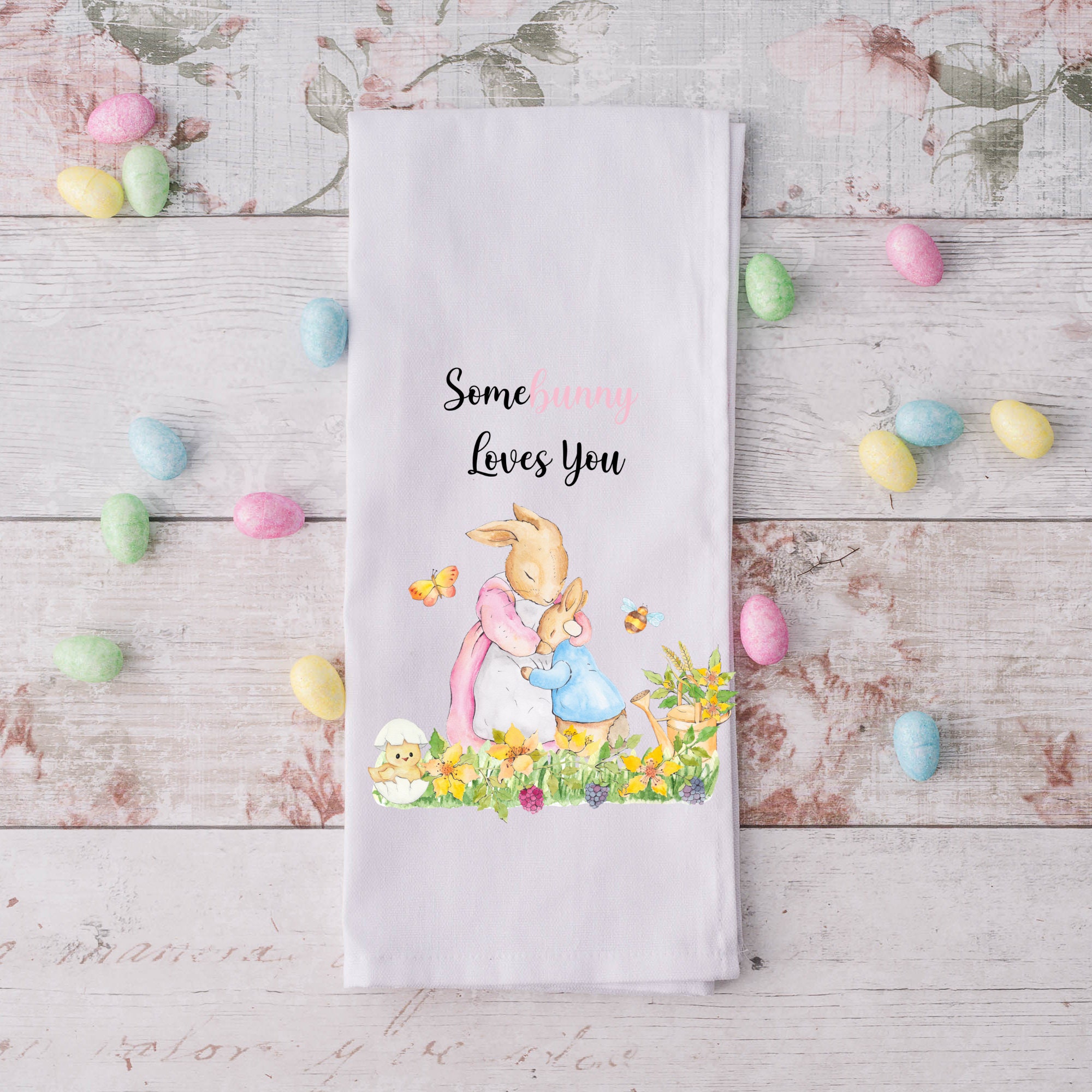 Somebunny Loves You PNG, Easter Printable, Spring Printable, Flopsy ...