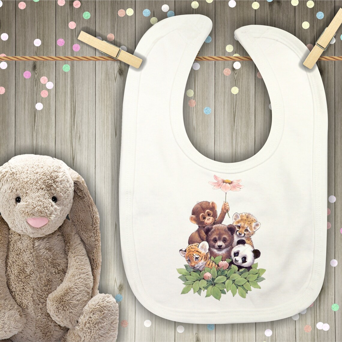 Cute Baby Safari/jungle Animals PNG, Without Words, Instant Digital ...