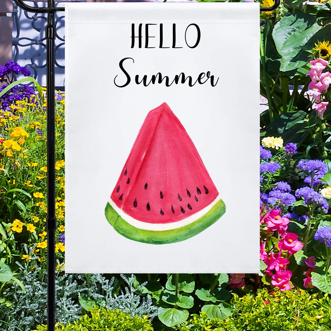 Hello Summer Watermelon PNG Summer Printable Instant Digital - Etsy