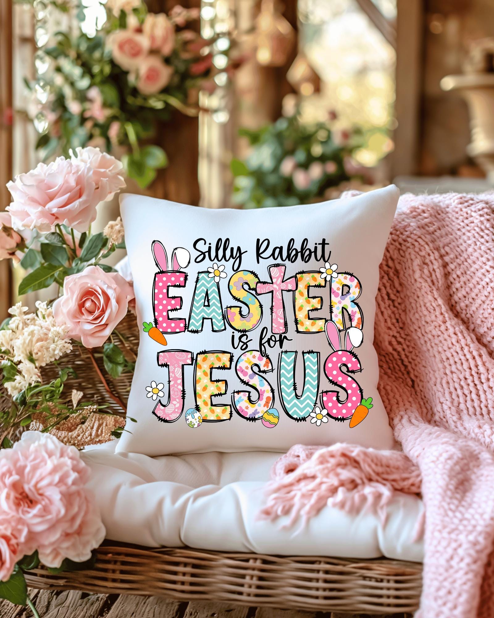 Silly Rabbit Easter is for Jesus PNG, Instant Digital Download, Easter ...