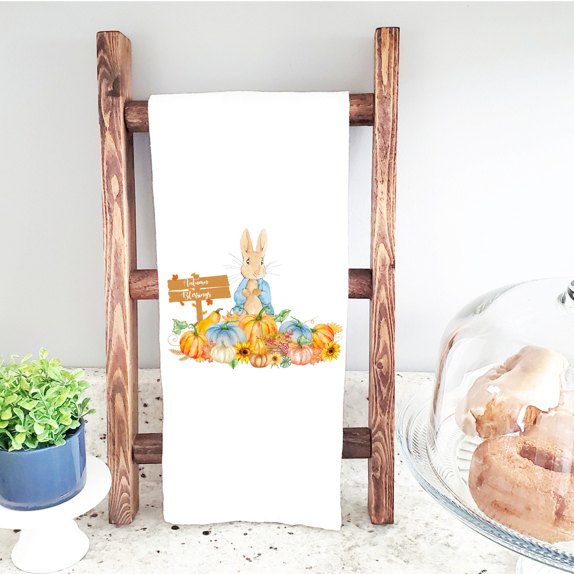 Peter Rabbit Autumn Blessings PNG, Fall Printable, Instant Digital ...