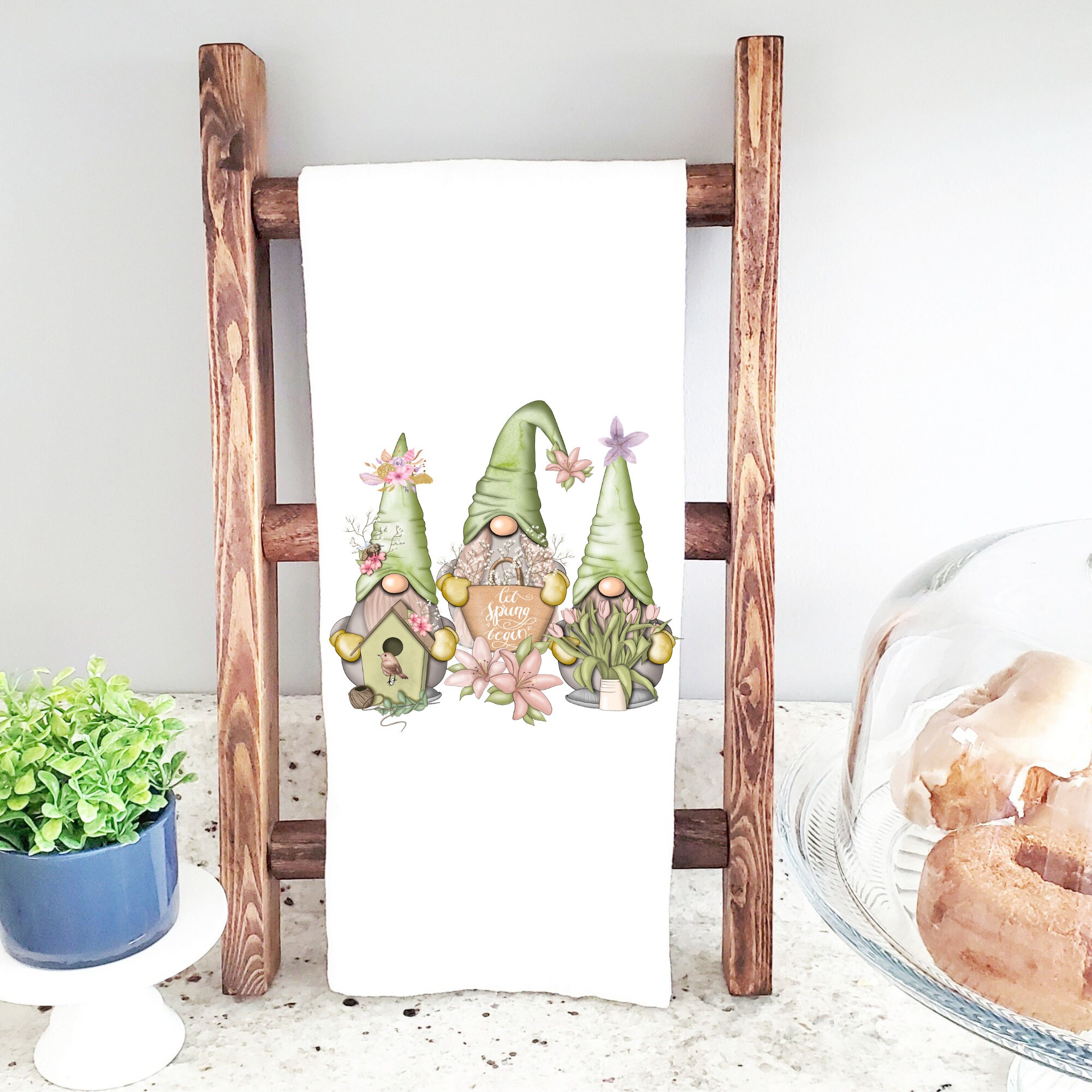 Let Spring Begin, Springtime Gnomes PNG, Spring Printable, Design for ...