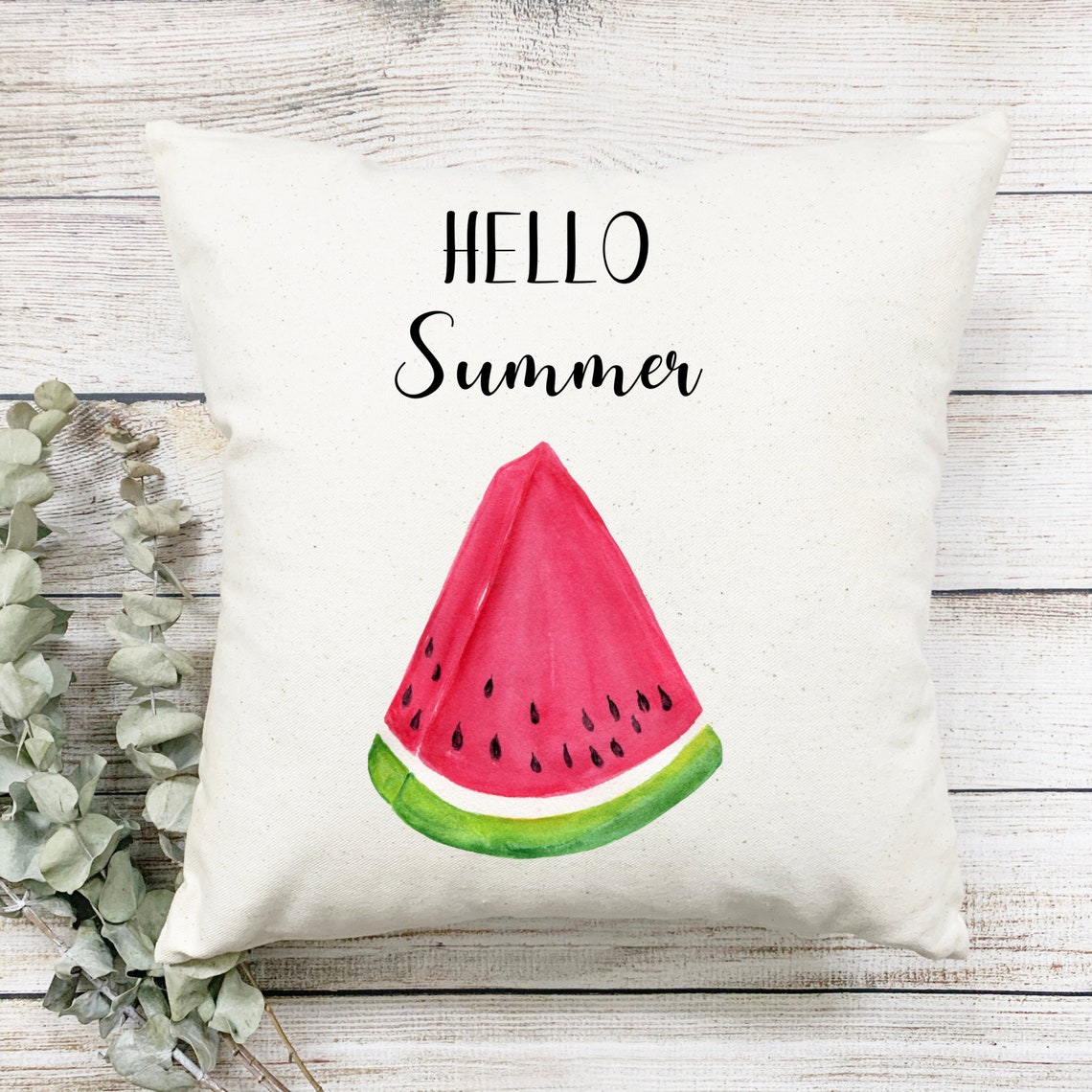 Hello Summer Watermelon PNG Summer Printable Instant Digital - Etsy