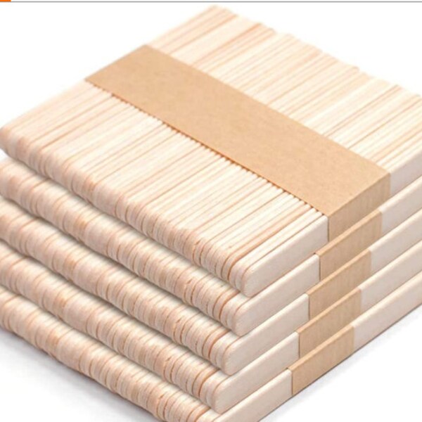 Wooden Ice Lolly Sticks - Etsy