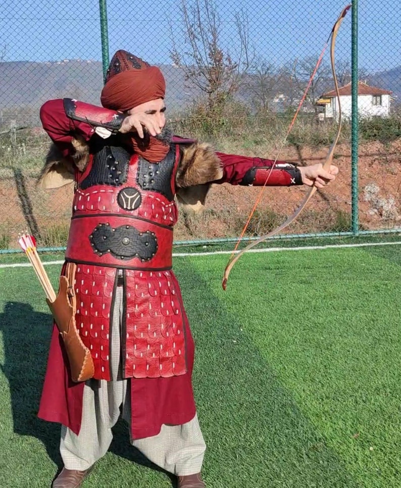 Red Armour , Leather Armour ,archery Man Armour Artugrul Bay Armour ...