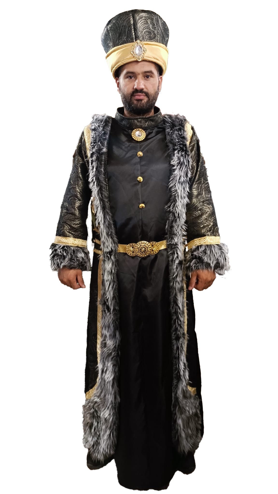 Sultan Suleiman Costume Sultan Outfit Black Color - Etsy