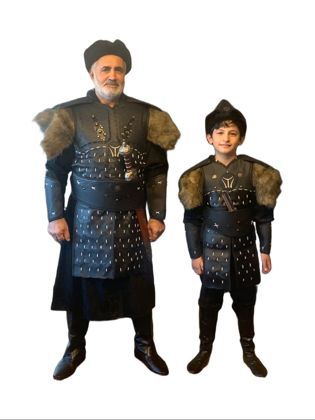 Resurrection Ertugrul and Establishment Osman Ottoman Father Son Dress ...